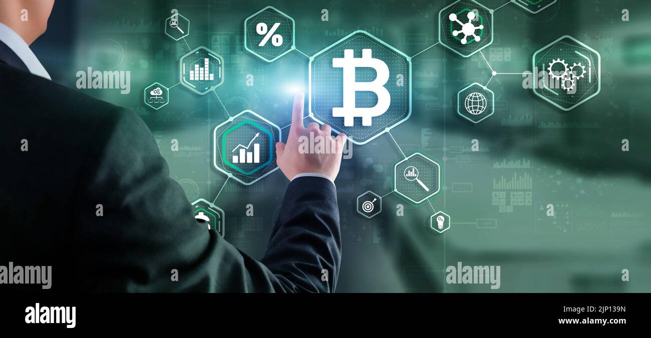 Bitcoin man hi-res stock photography and images - Alamy