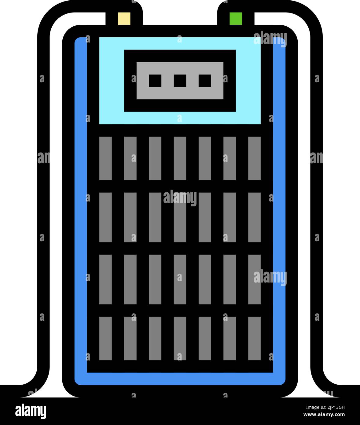 chiller aquarium fish color icon vector illustration Stock Vector Image ...