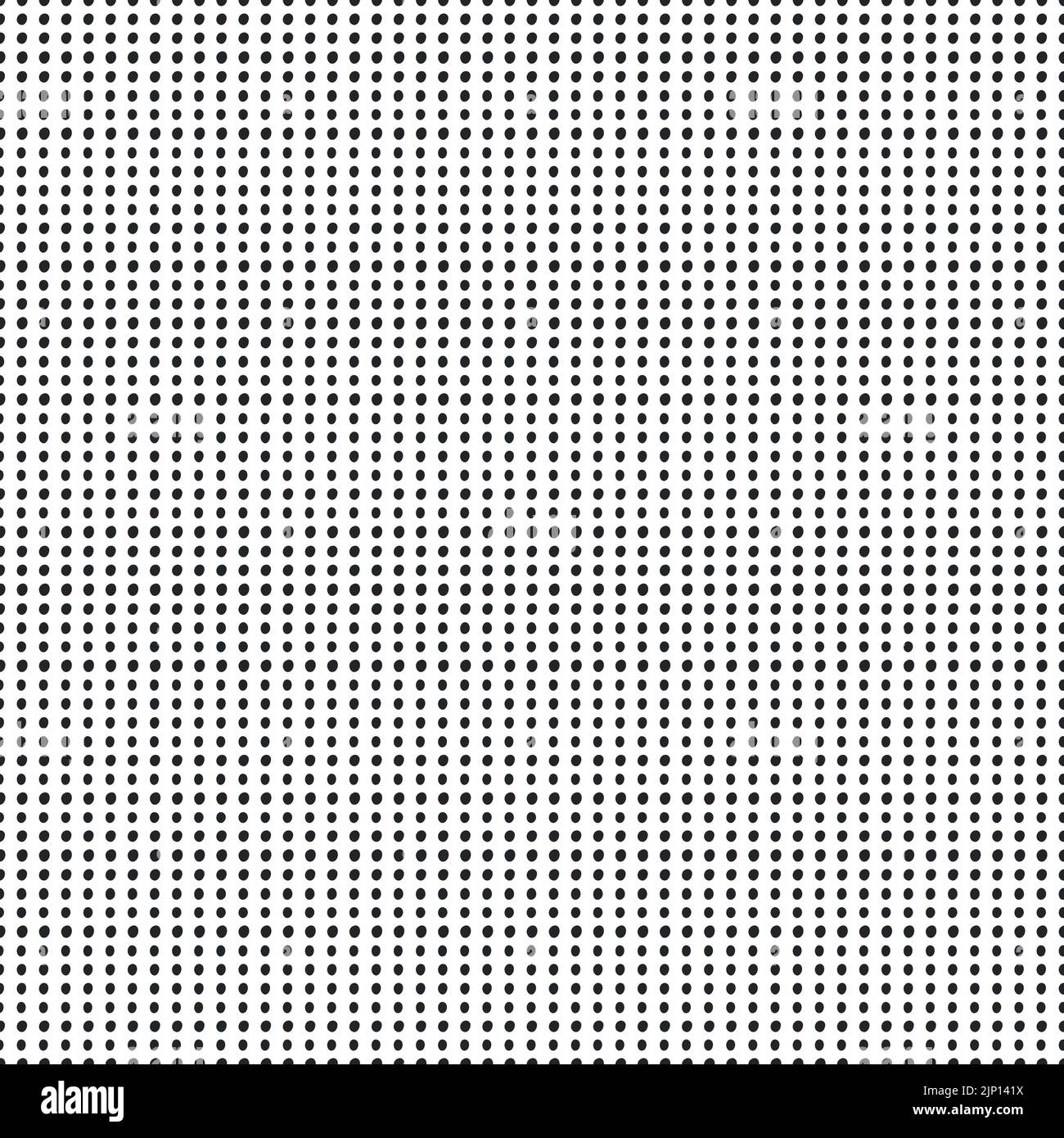 Dot Pattern Background Vector Seamless Repeat Grid Design Resource In Black And White Stock