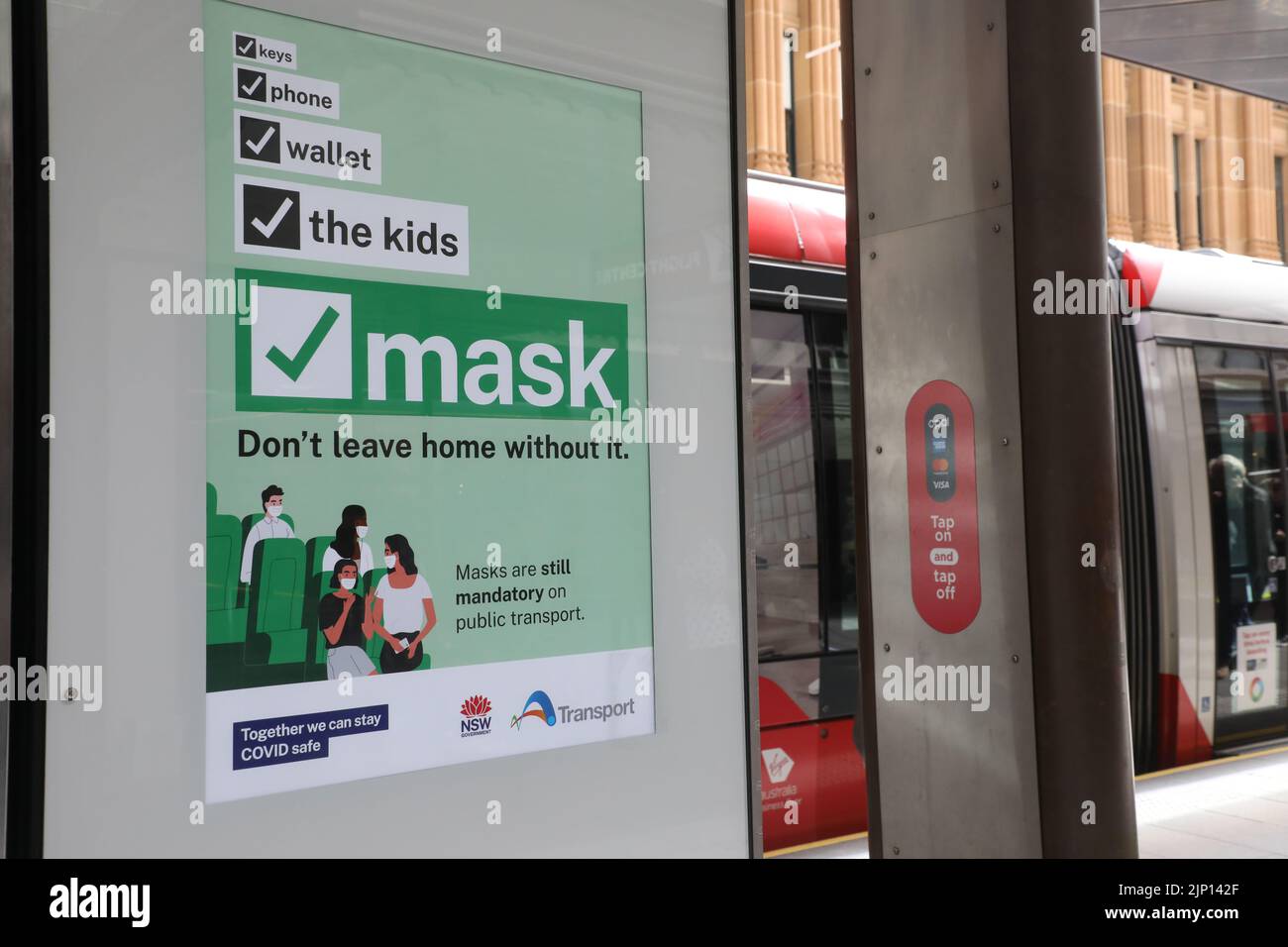 Qvb light rail stop hi-res stock photography and images - Alamy