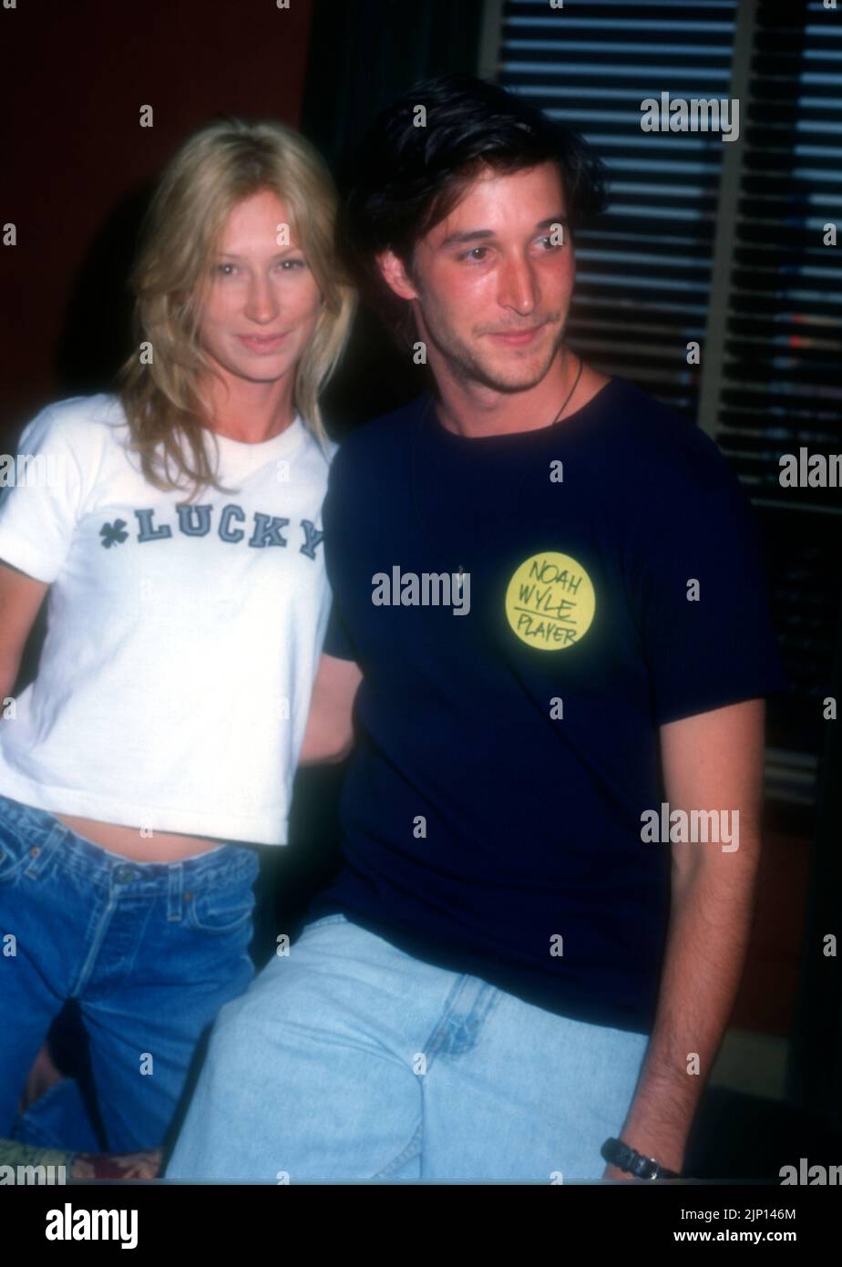 Los Angeles, California, USA 18th June 1996 Actor Noah Wyle and make-up ...