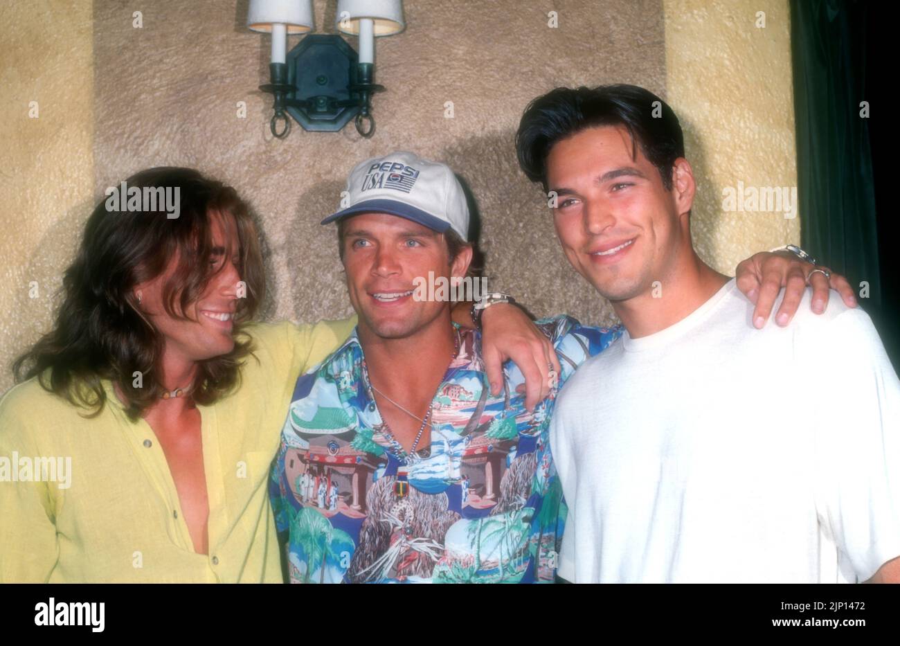 Los Angeles, California, USA 18th June 1996 (L-R) Actor Jaason Simmons ...