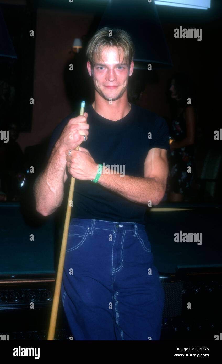 Los Angeles, California, USA 18th June 1996 A guest attends Pool AiID ...