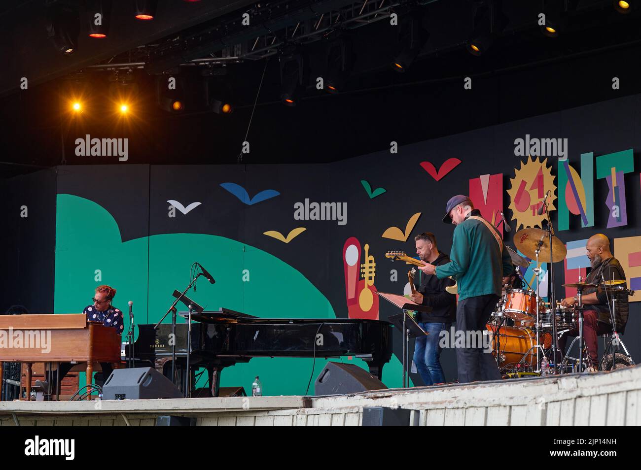 Gerald Clayton on the Jimmy Lyons Stage at the 2021 Monterey Jazz ...