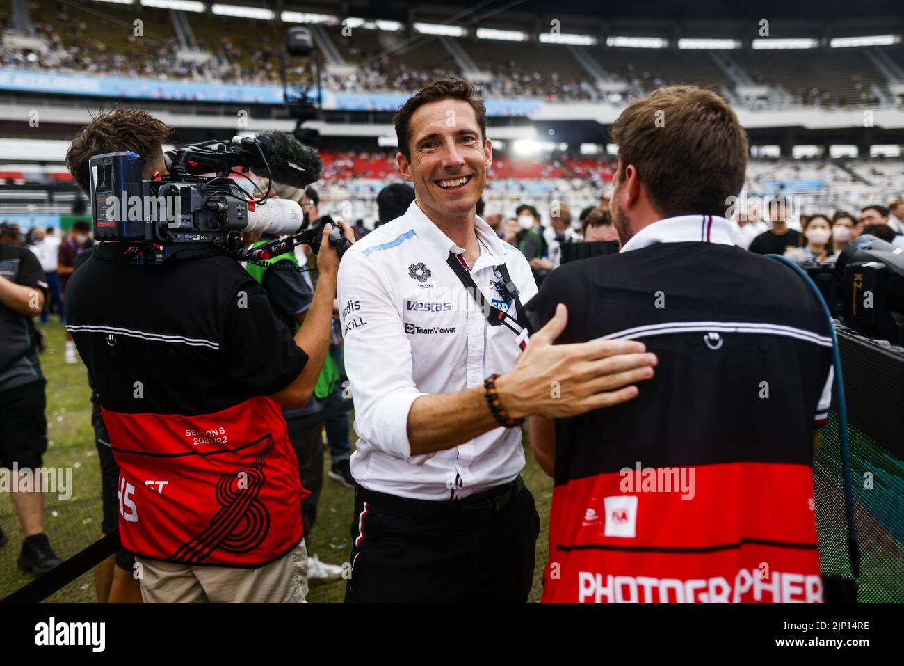 James Ian, the Team Principal of the Mercedes-Benz EQ Formula E Team ...