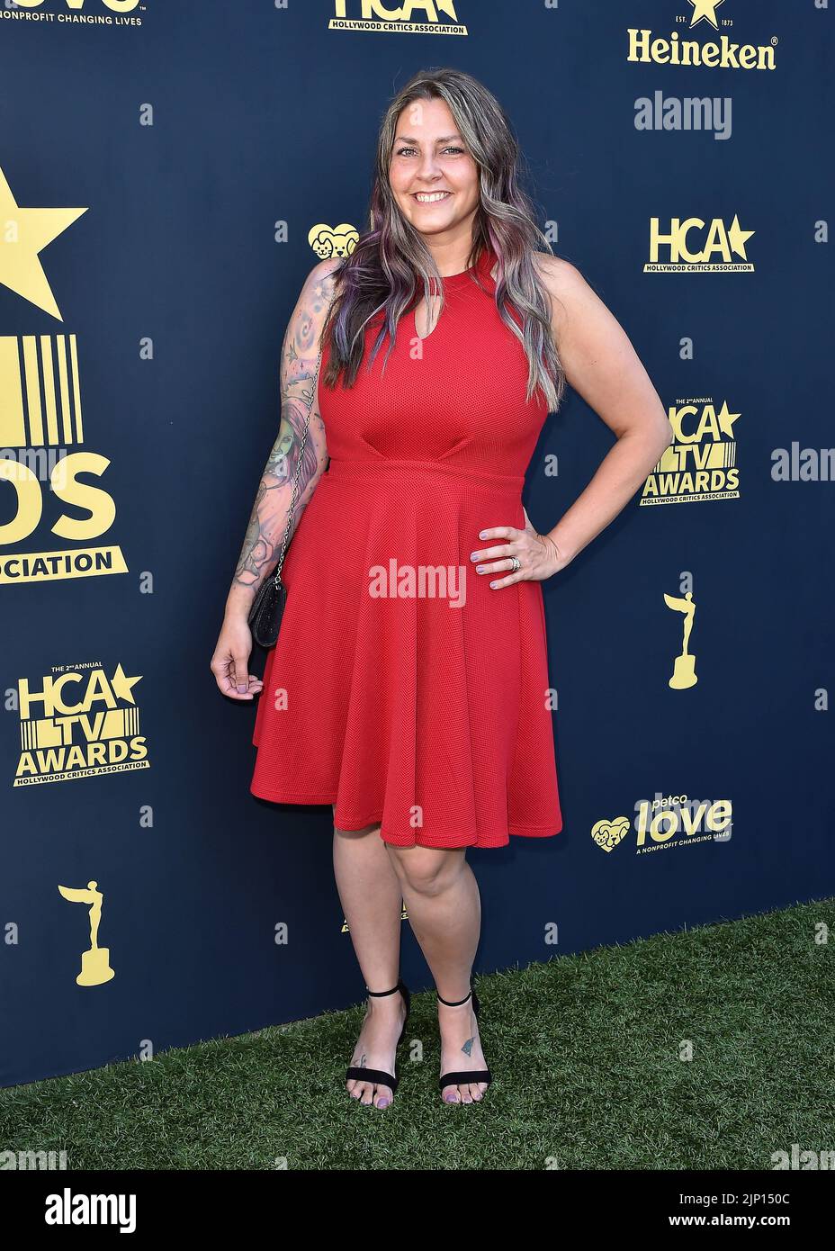 Tessa Smith walking on the red carpet at the The 2nd Annual HCA TV ...