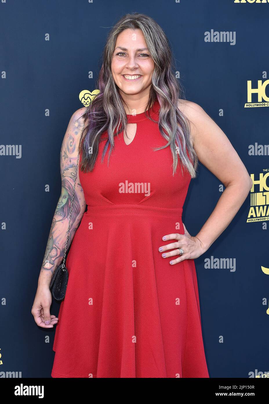 Tessa Smith walking on the red carpet at the The 2nd Annual HCA TV ...