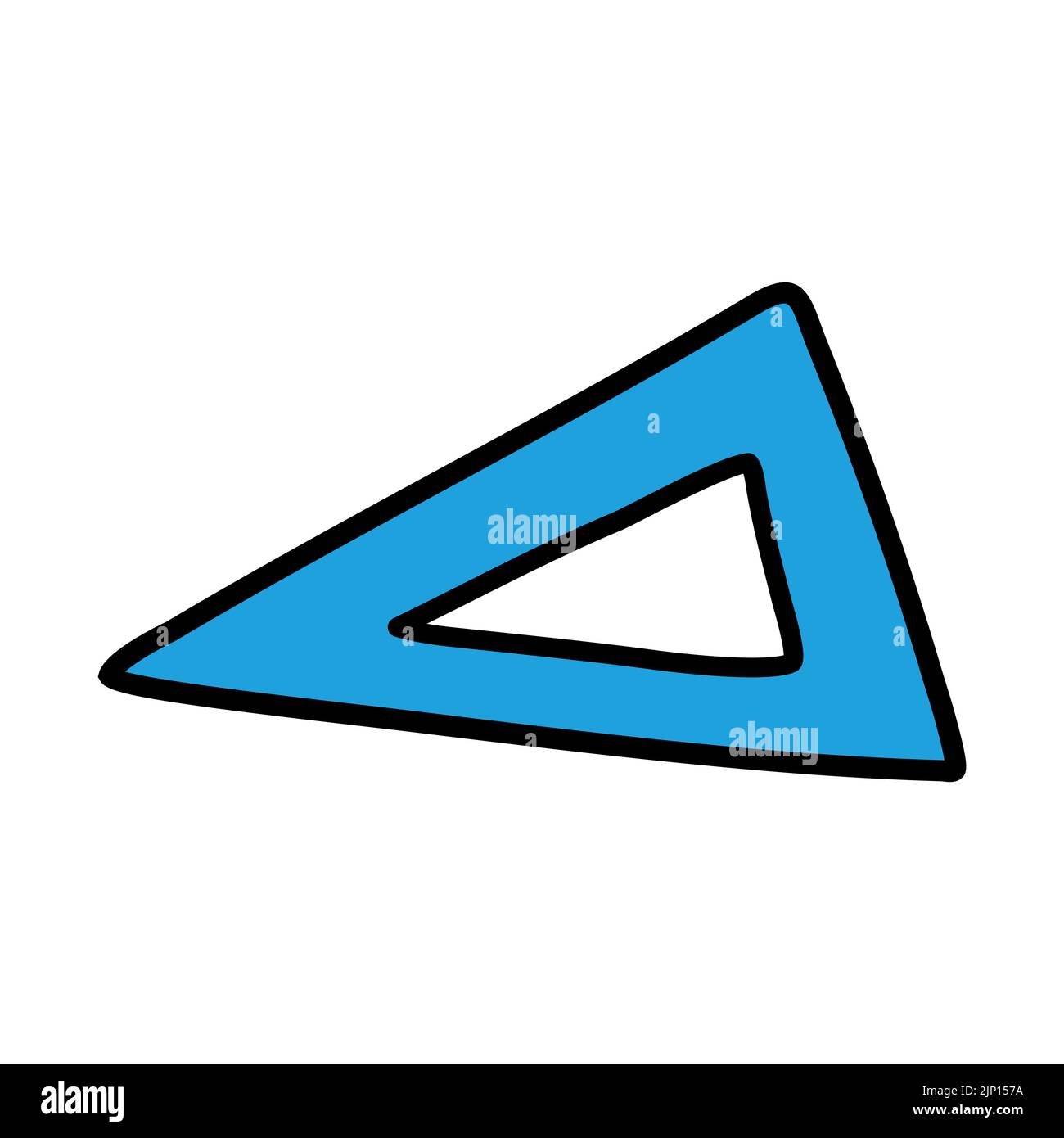 Angle ruler icon symbol sign, hand drawing doodle Stock Vector Image ...