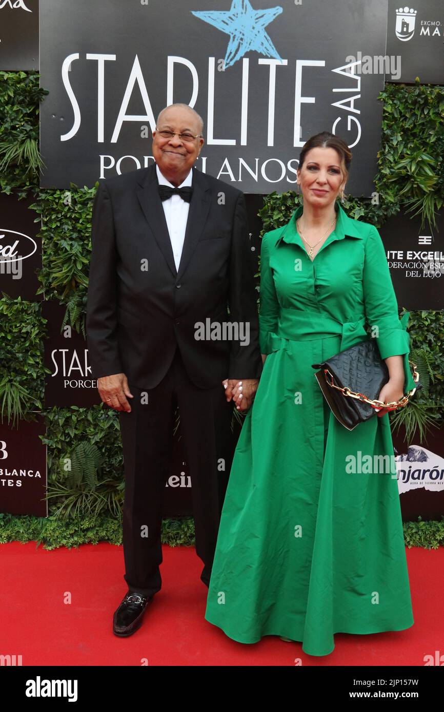 August 14, 2022 (Marbella, Malaga) poses at the photocall Gala Starlite ...