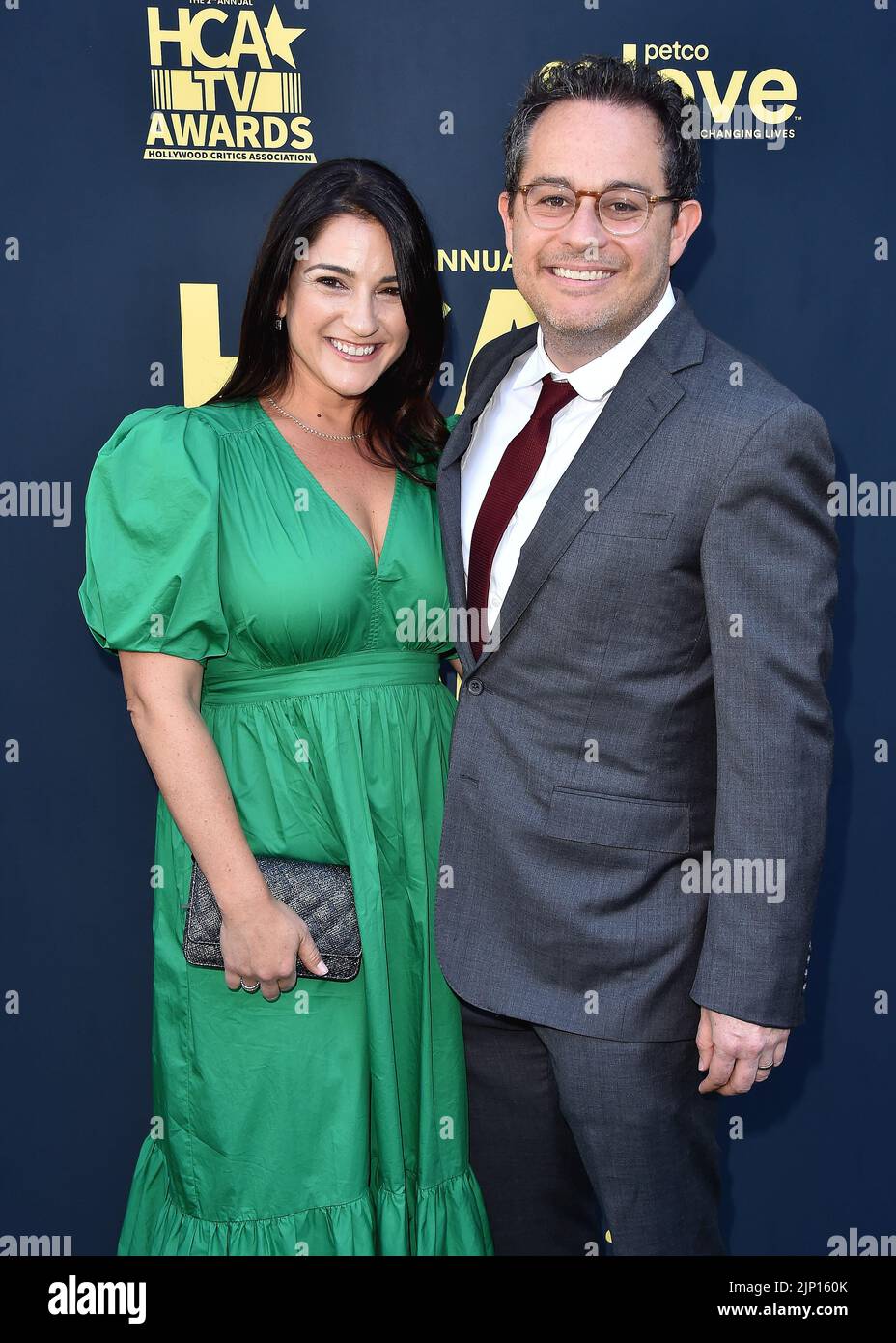 Amy Winsberg and Austin Winsberg walking on the red carpet at the The ...