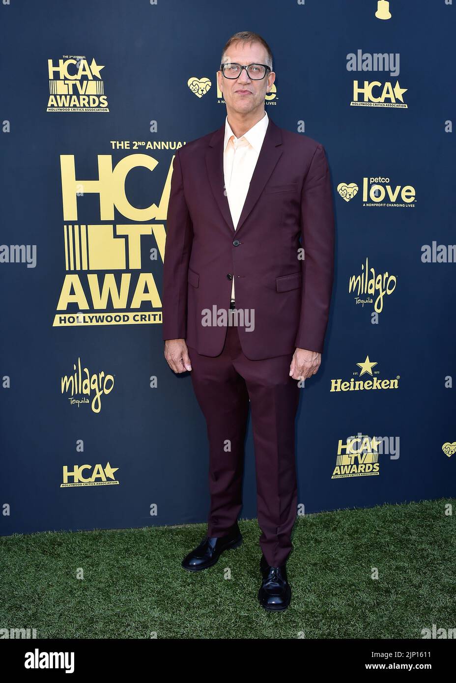 John Hoffman walking on the red carpet at the The 2nd Annual HCA TV ...