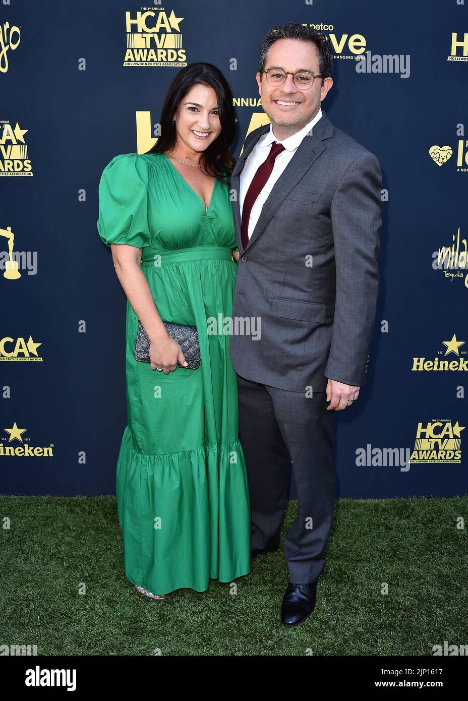 Amy Winsberg and Austin Winsberg walking on the red carpet at the The ...