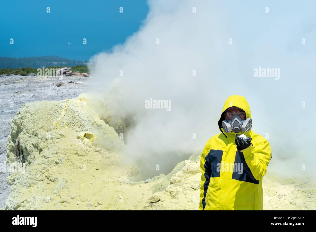 Volcano scientist hi-res stock photography and images - Alamy