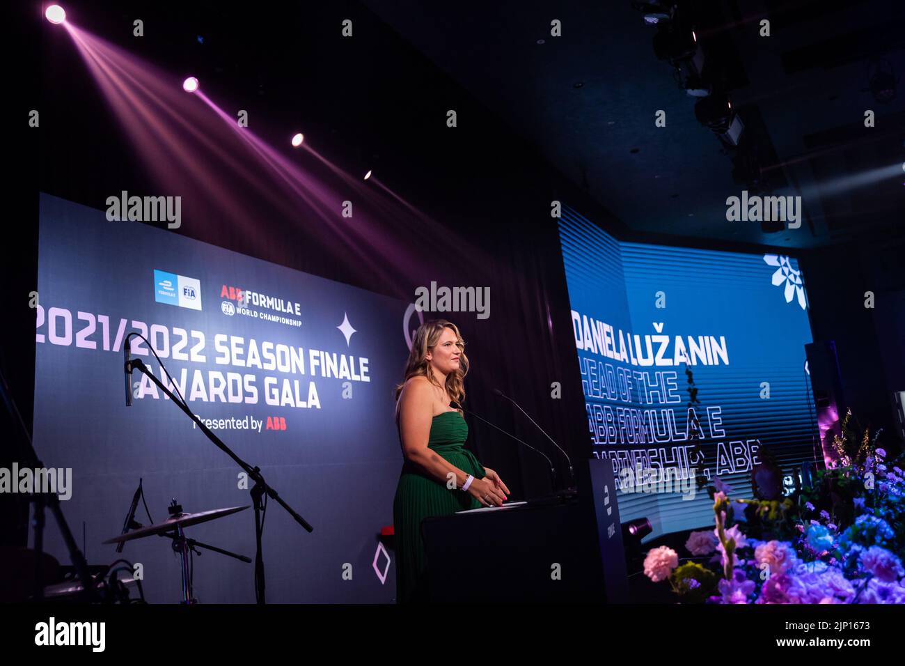 LUZANIN Daniela, Head of the ABB Formula E partnership 2021-2022 Season ...