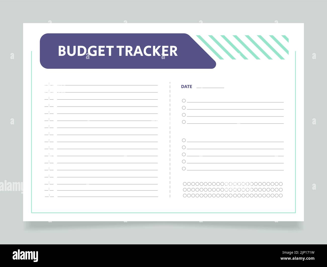 Budget planner template hi-res stock photography and images - Alamy