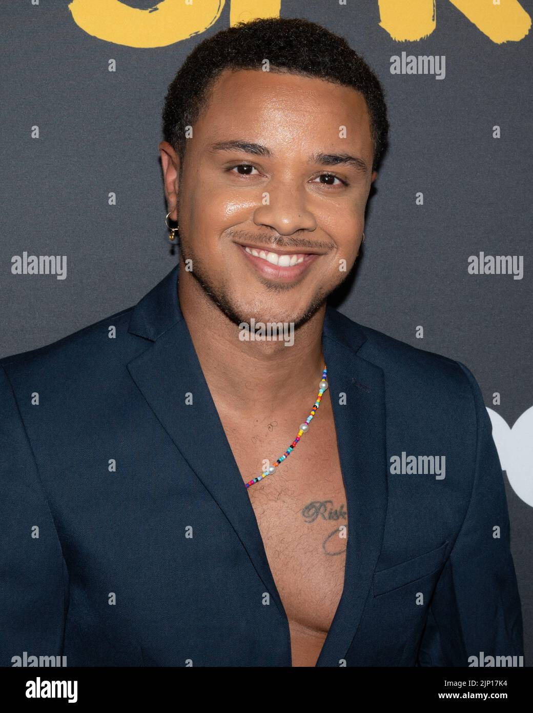 14 August 2022 - Los Angeles, California - Andre Jamal Kinney. Red ...
