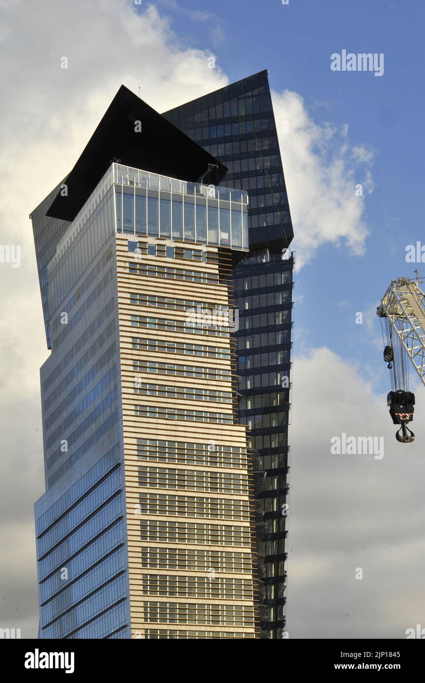 FRANCE. PARIS (75) 13TH ARR. LEFT BANK. ZAC MASSENA-BRUNESEAU. THE DUO ...
