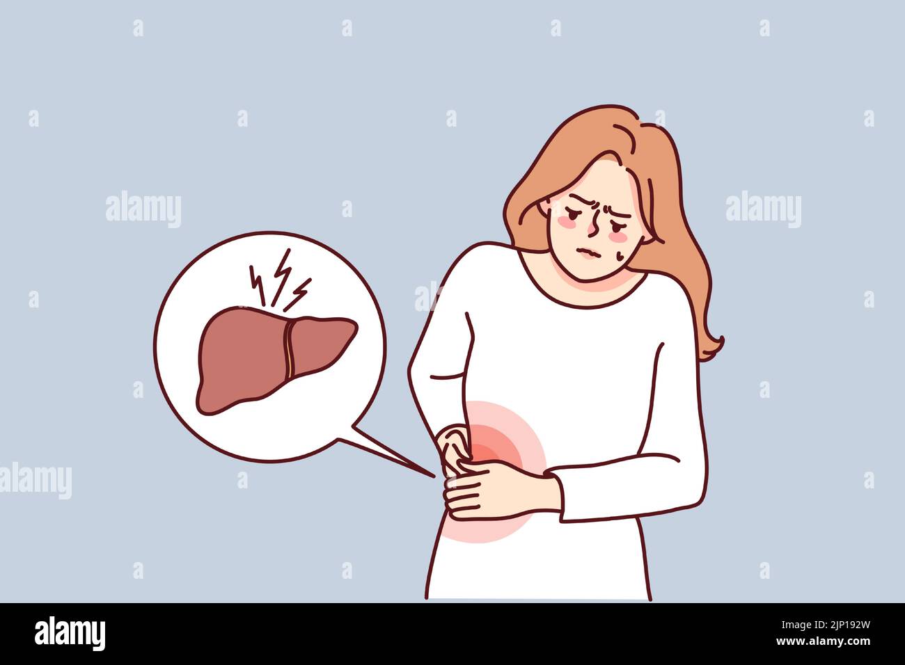 Liver cirrhosis drawing hi-res stock photography and images - Alamy