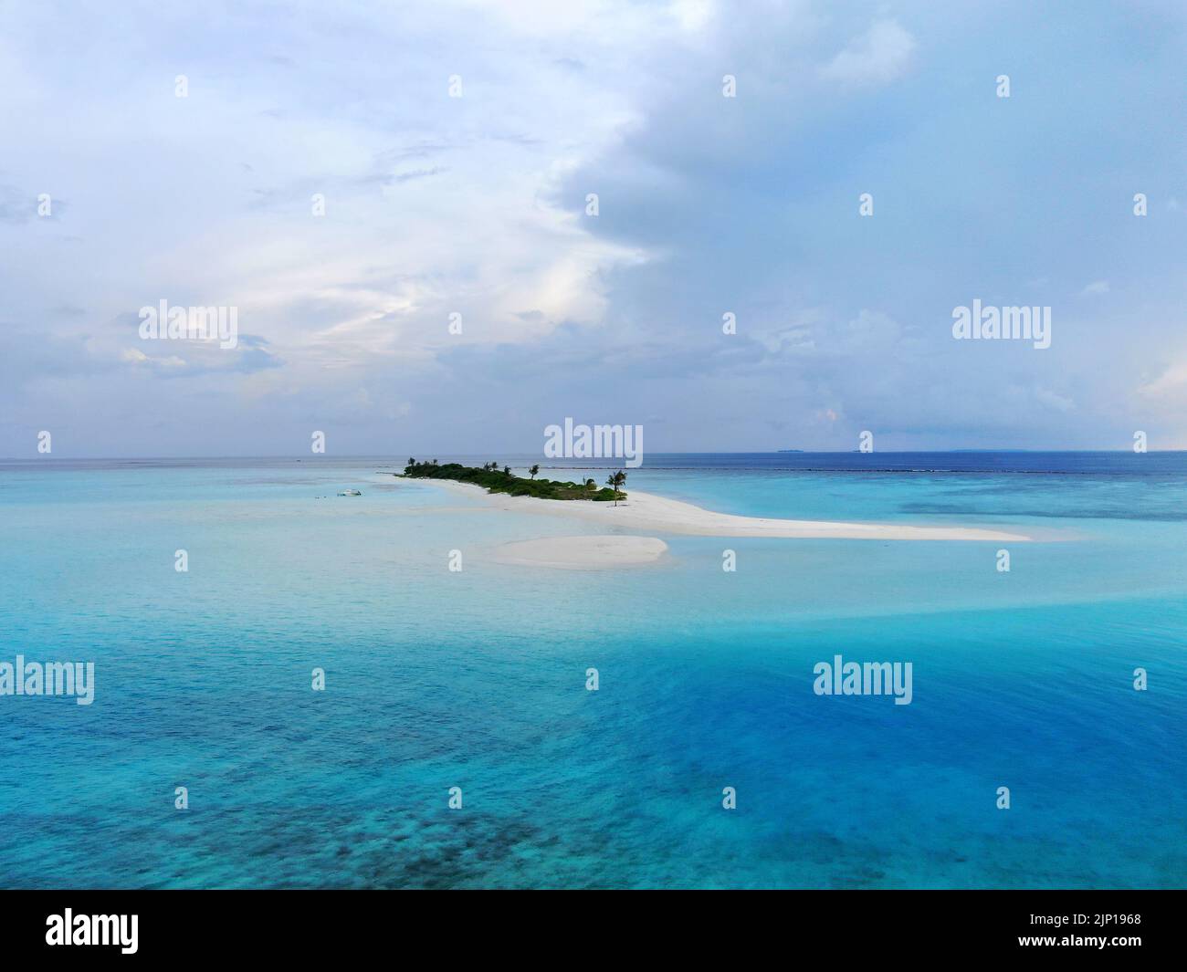 Paradise travel coral reef near Maldive islands Stock Photo - Alamy