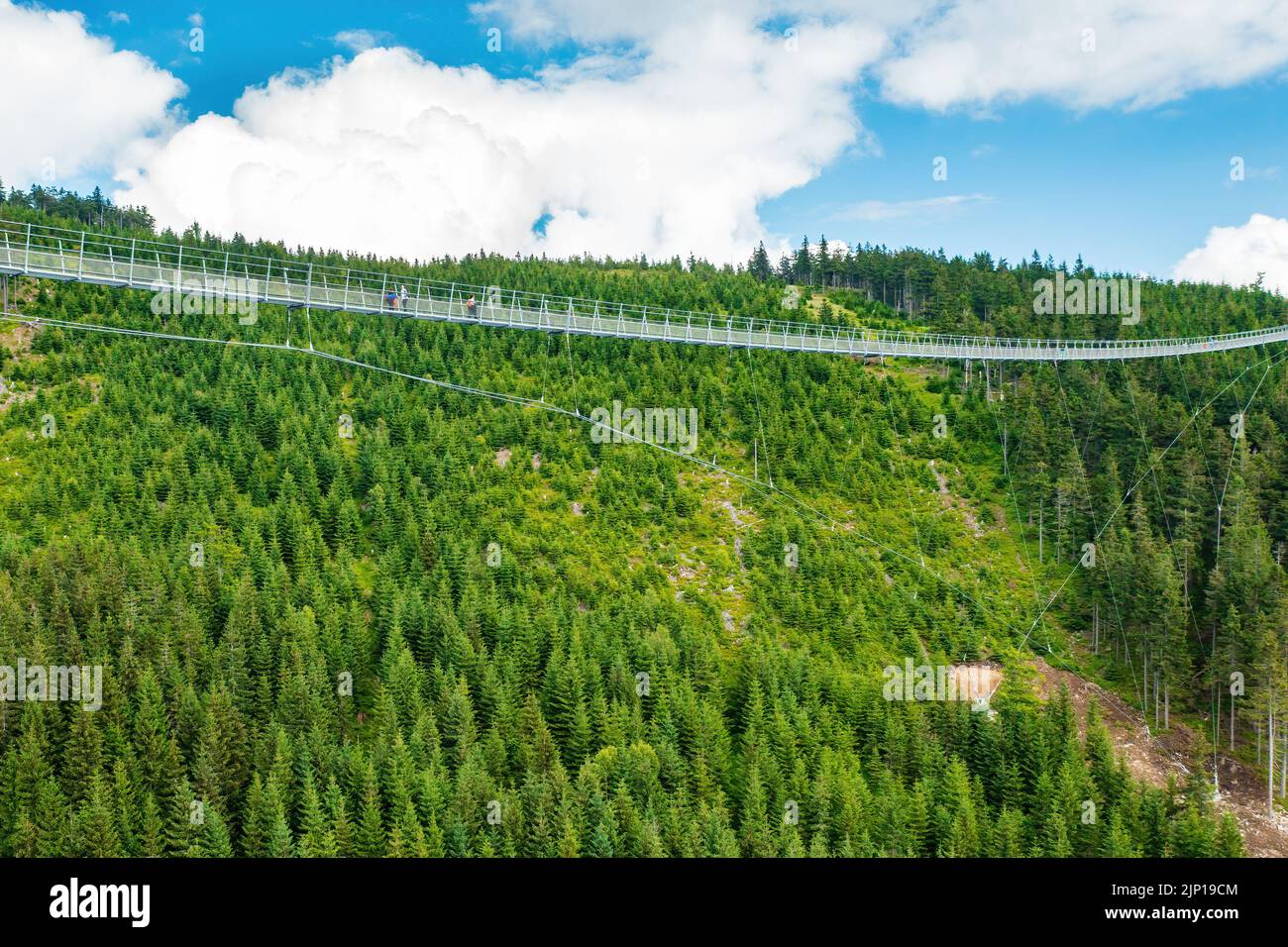 Sky Bridge 721 is the longest suspension bridge between two hills in ...