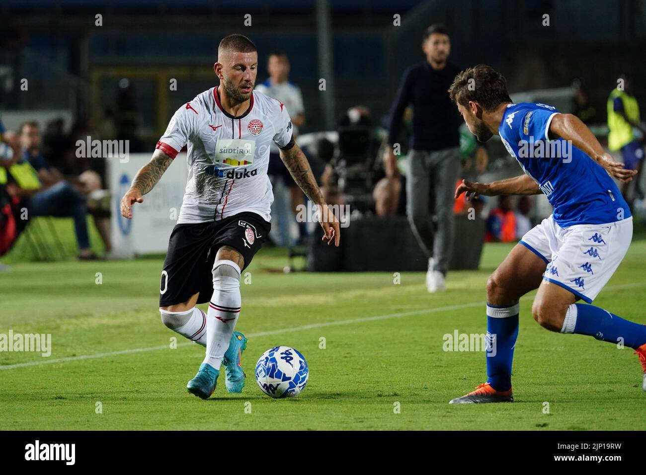 Mario Rigamonti stadium, Brescia, Italy, August 14, 2022, Mirko ...