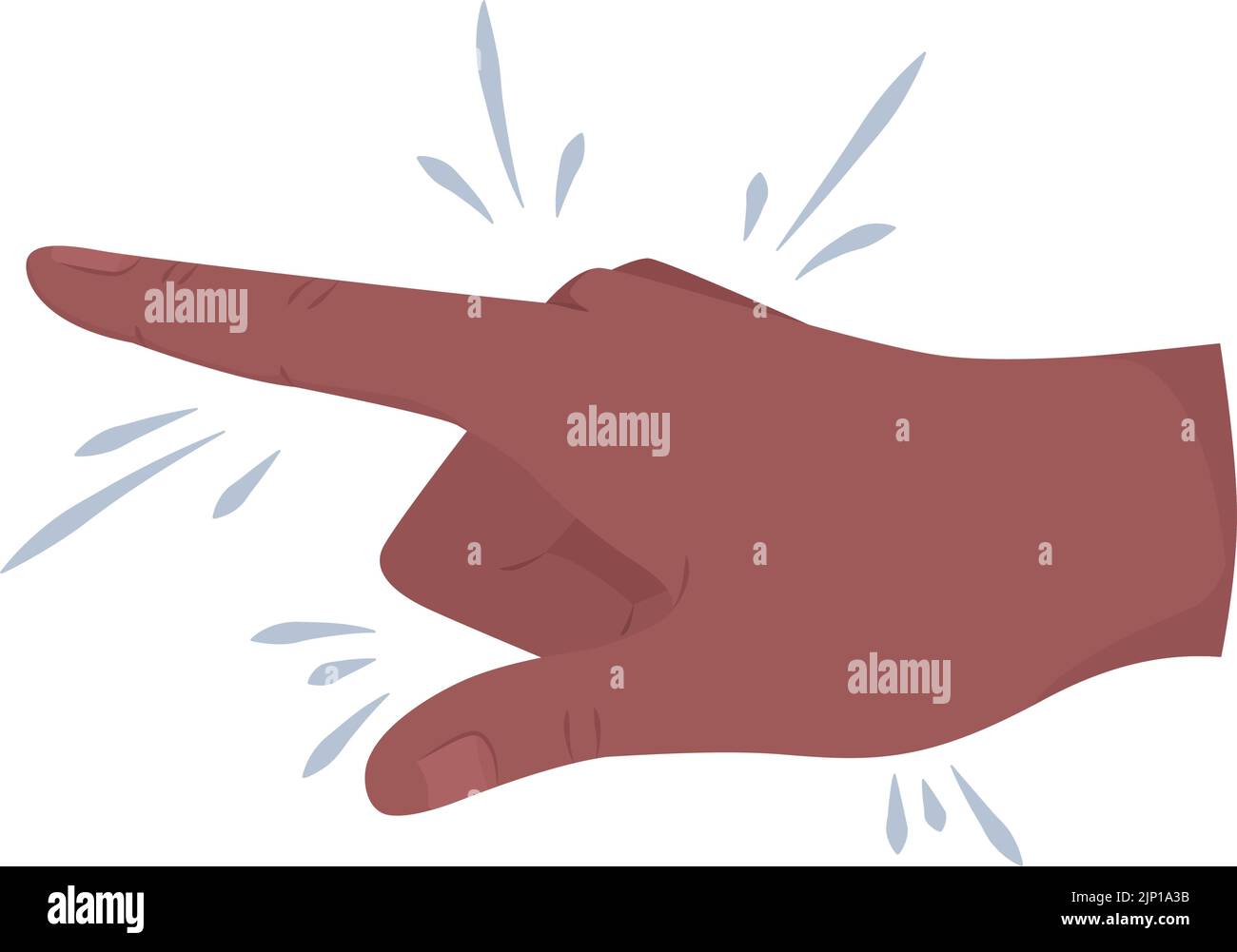 Indicator finger Cut Out Stock Images & Pictures - Alamy