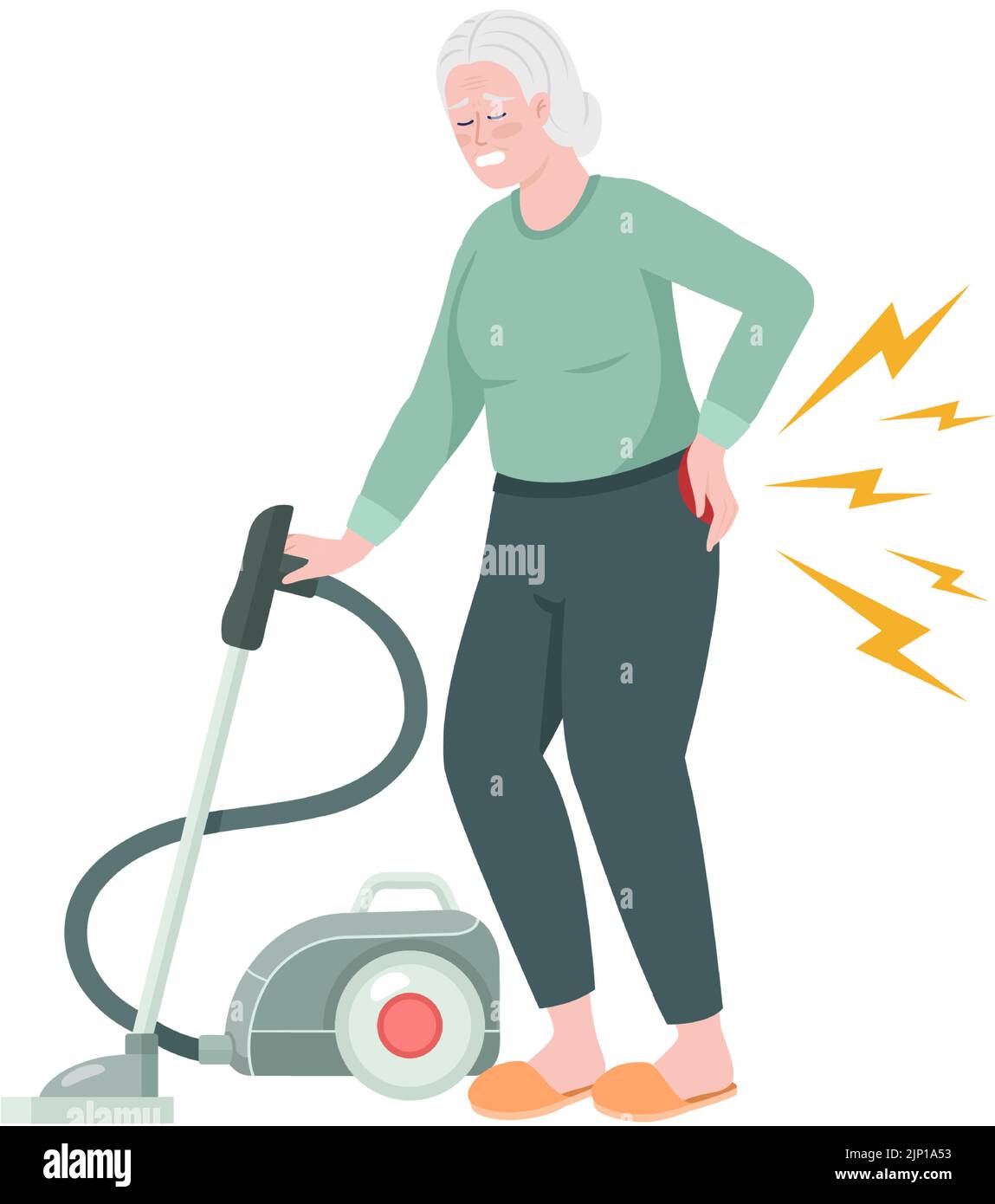 Lower back pain animation hi-res stock photography and images - Alamy