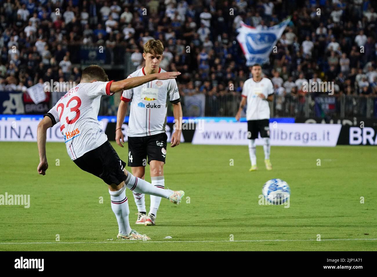 Brescia, Italy. 14th Aug, 2022. Marco Pompetti (FC Sudtirol) during ...