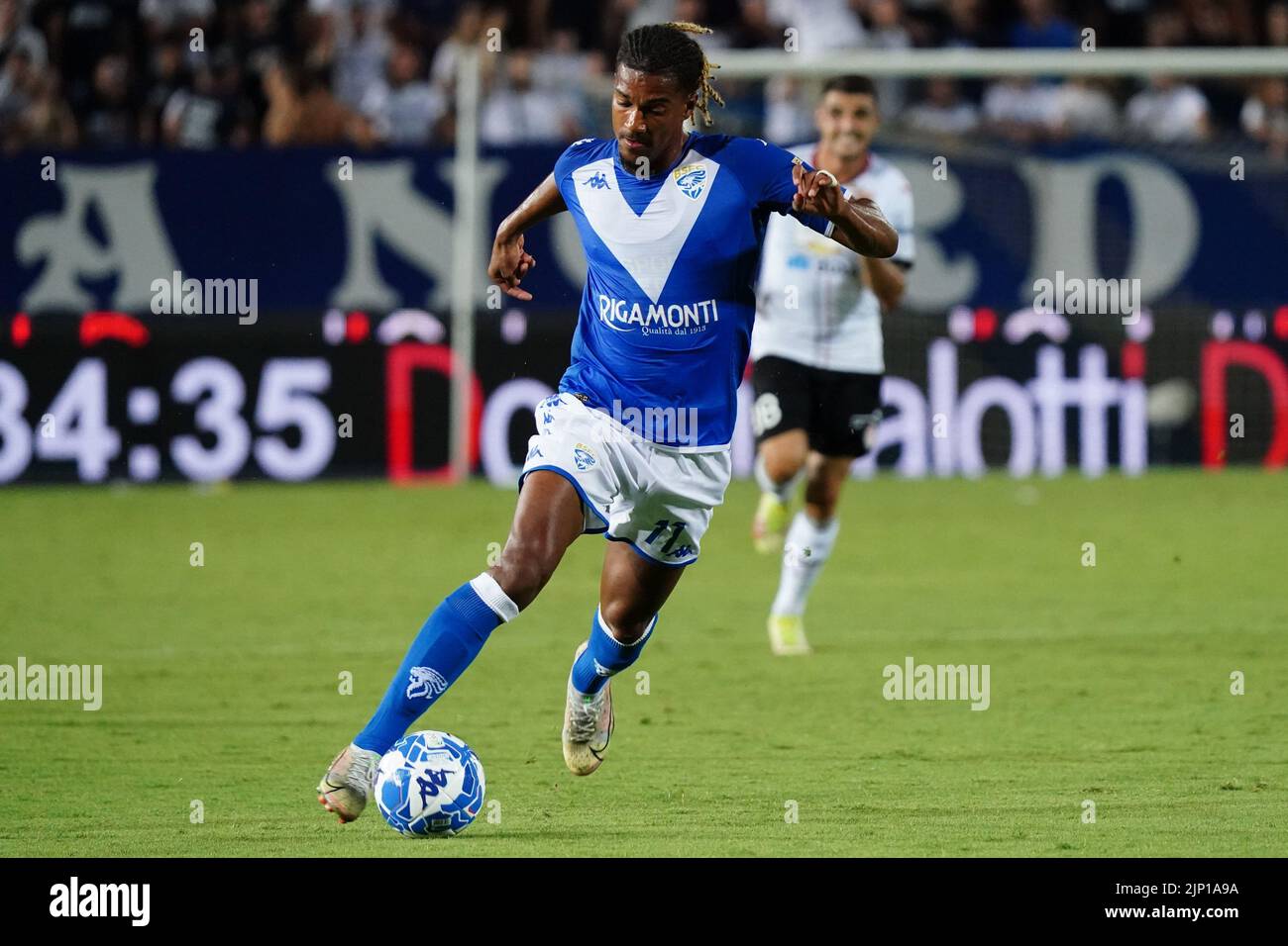 Mario Rigamonti stadium, Brescia, Italy, August 14, 2022, Florian Aye ...
