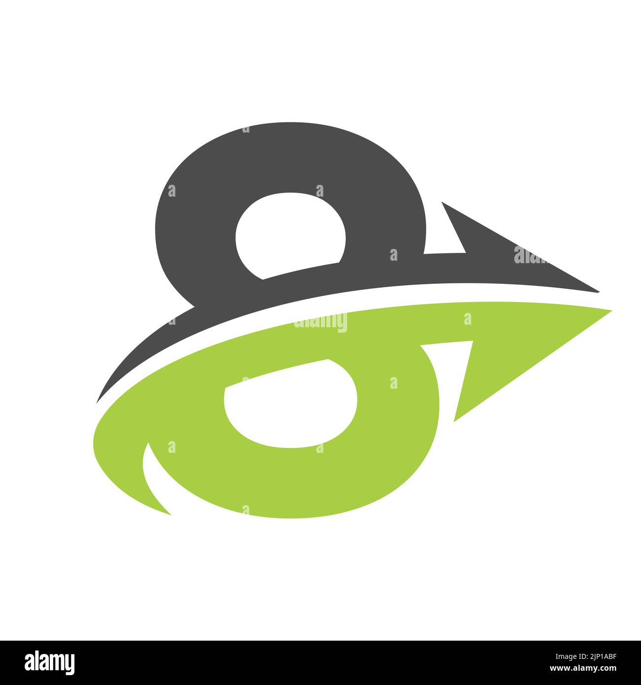 Letter 8 Financial Logo Concept With Growth Arrow Sign. Economic ...