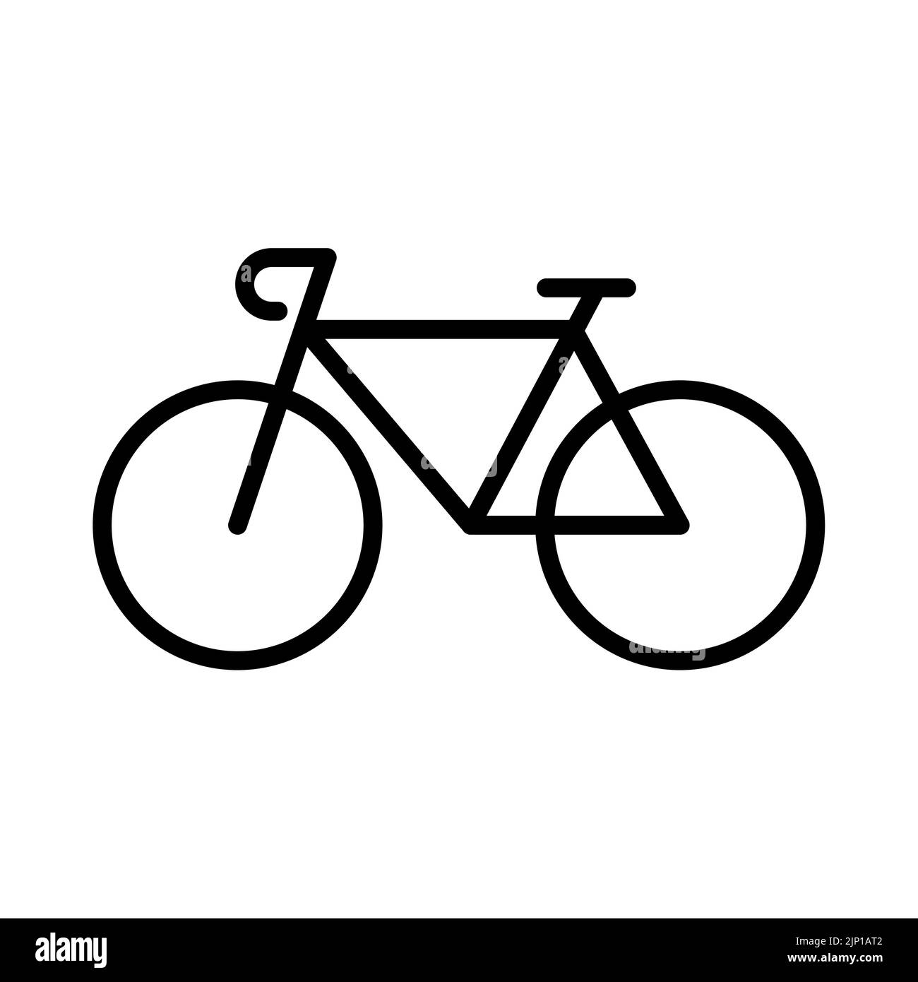 Mountain line blue icon Black and White Stock Photos & Images - Alamy