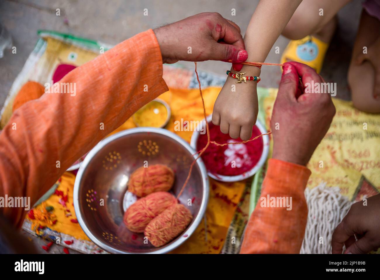 Scared thread festival hi-res stock photography and images - Alamy