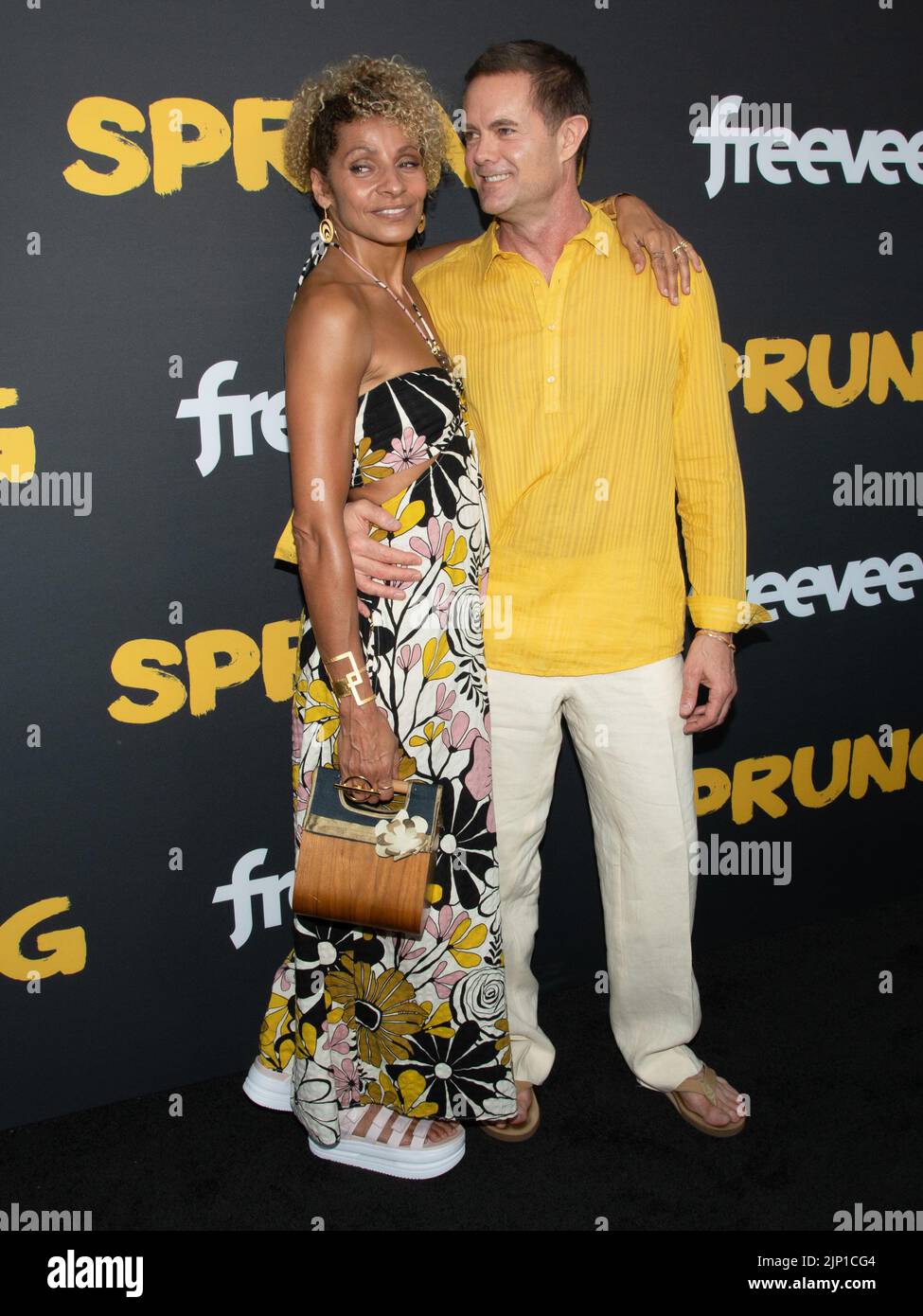 August 14, 2022, Hollywood, California, USA: Michelle Hurd and Garret ...