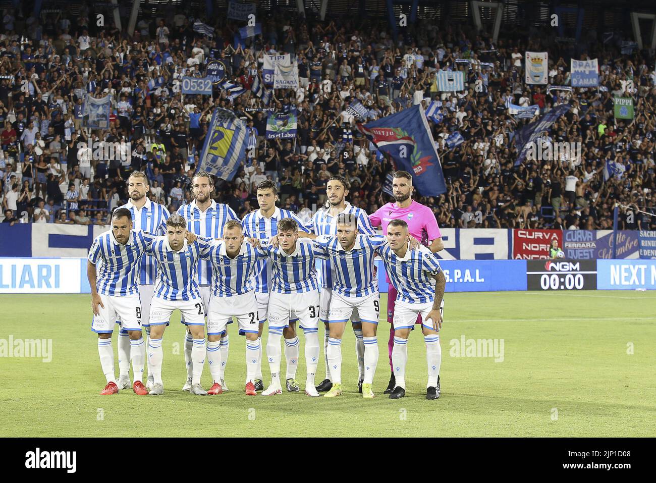 spal team photo during Spal vs Reggina, 1° Serie BKT 2022-23 game at ...