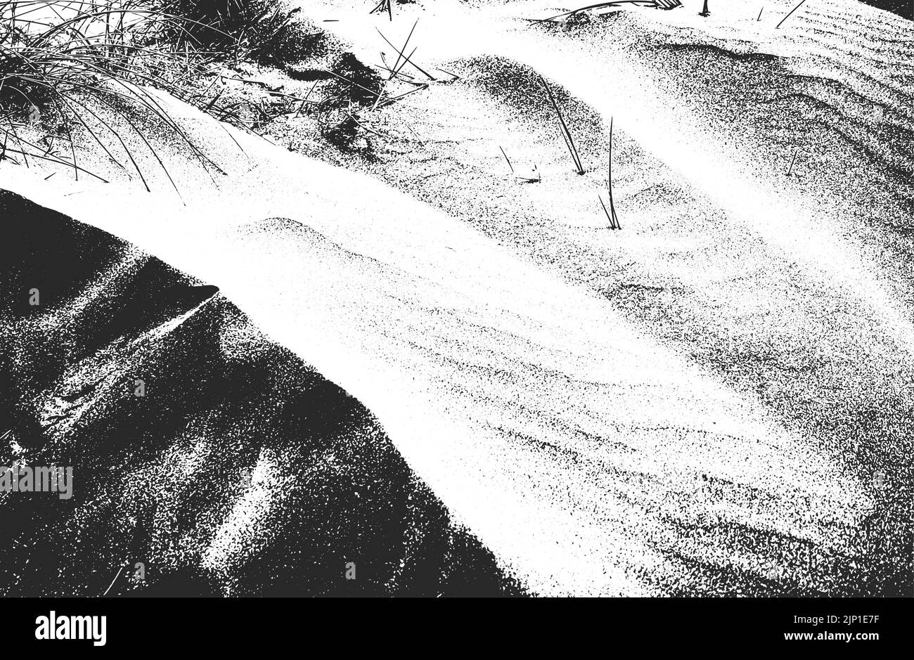 Distressed overlay texture of sand waves on the ground, desert. grunge ...