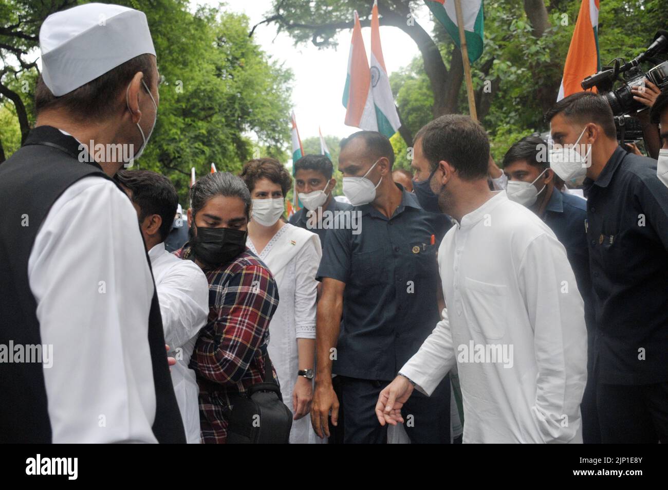 New Delhi, Delhi, India. 15th Aug, 2022. Congress Leader rahul gandhi ...