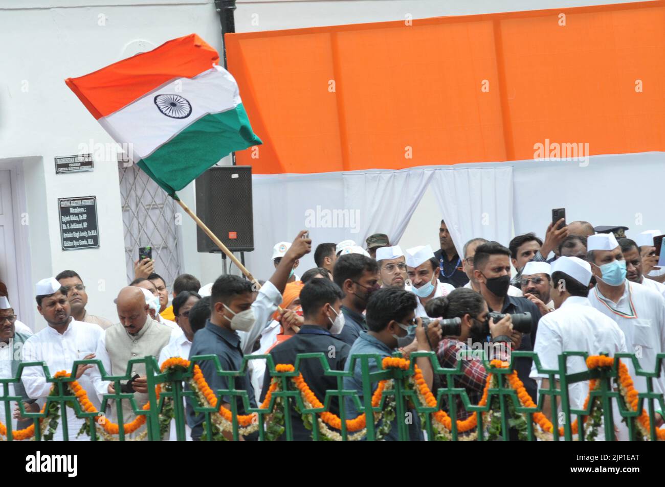 New Delhi, Delhi, India. 15th Aug, 2022. Congress Leader rahul gandhi ...