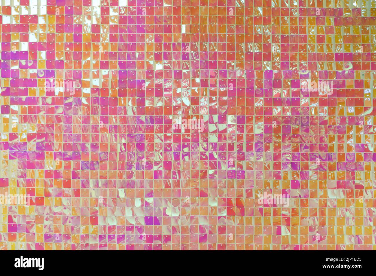 Pink foil abstract background. Pastel surface glowing in the sun ...