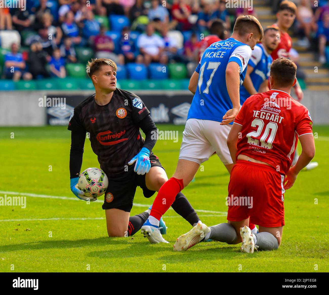 Jethren barr goalkeeper hi-res stock photography and images - Alamy