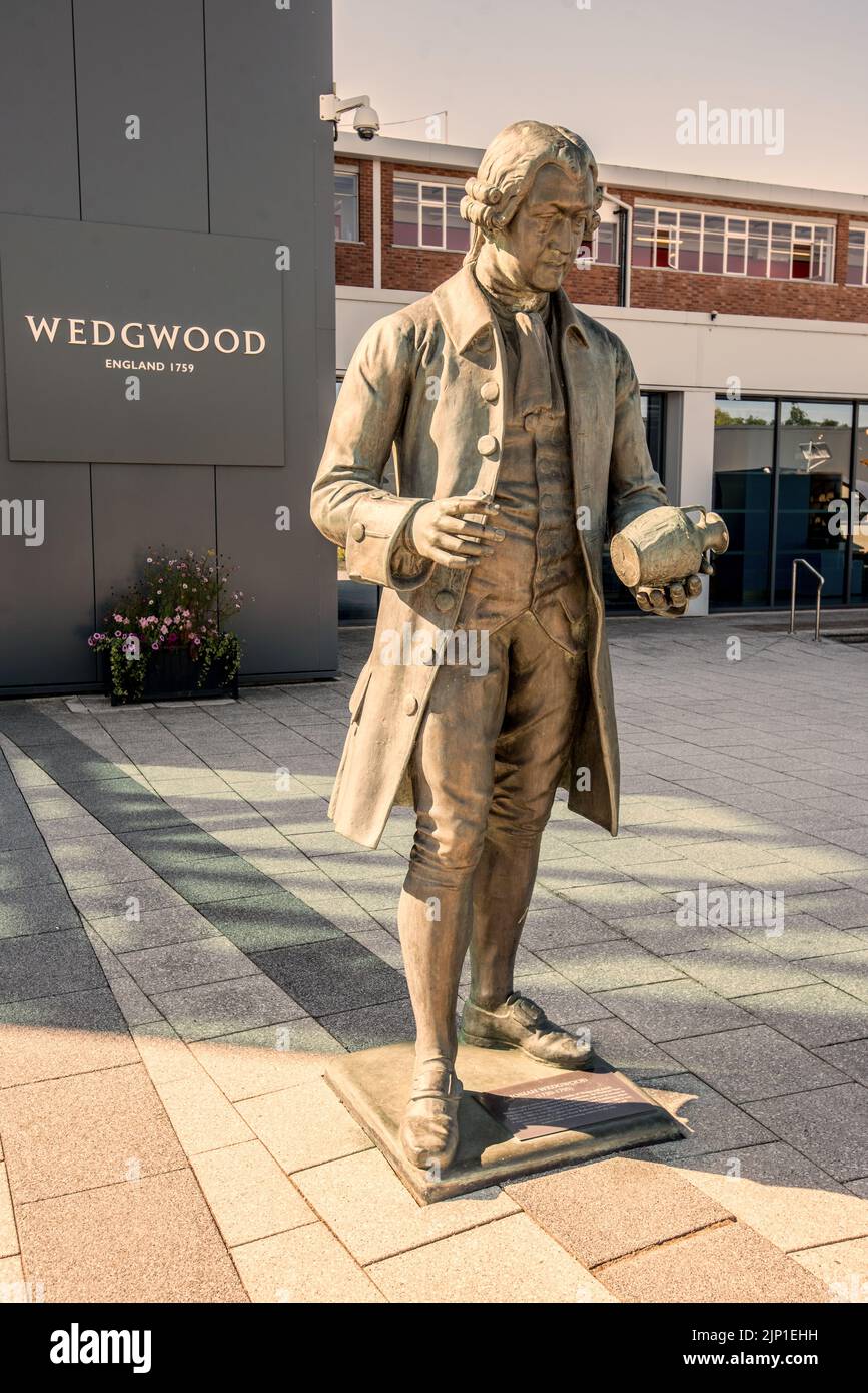 Wedgwood statue,Josiah Wedgwood, at The World of Wedgwood Wedgwood ...