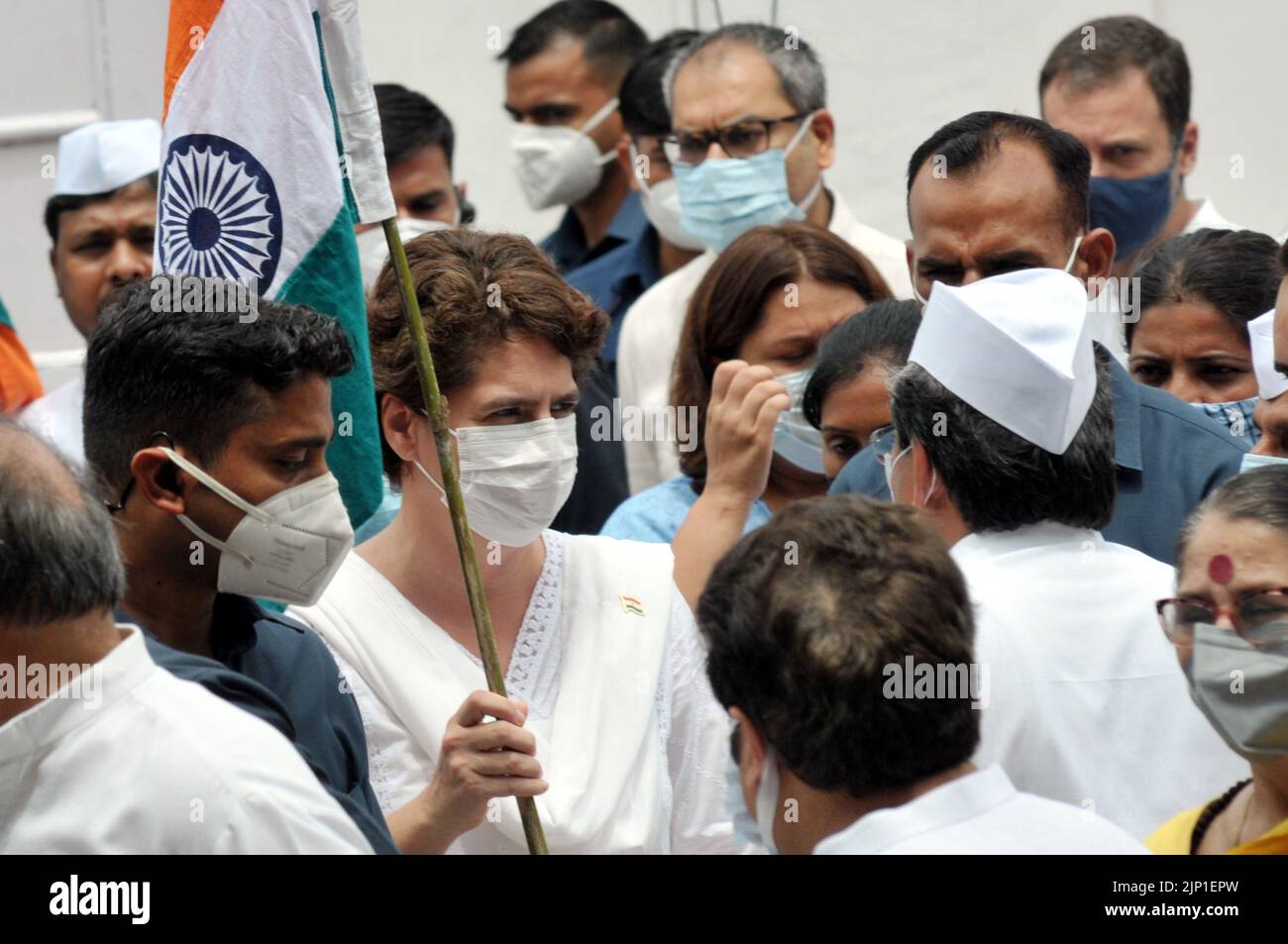 New Delhi, Delhi, India. 15th Aug, 2022. Congress Leader rahul gandhi ...