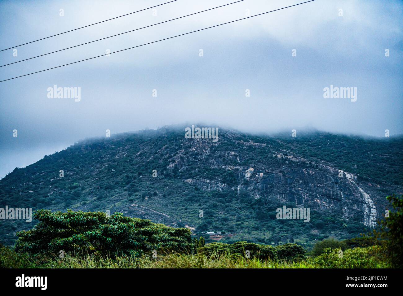 Kenya Highway Road Tarmac Mombasa Emali Oloitoktok Kajiado County Kenya ...