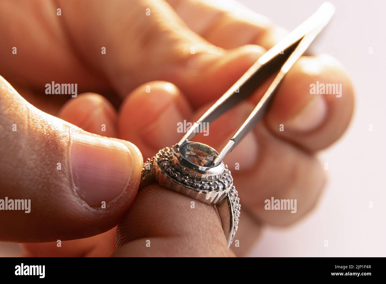 Working table jeweler tools equipment hi-res stock photography and ...