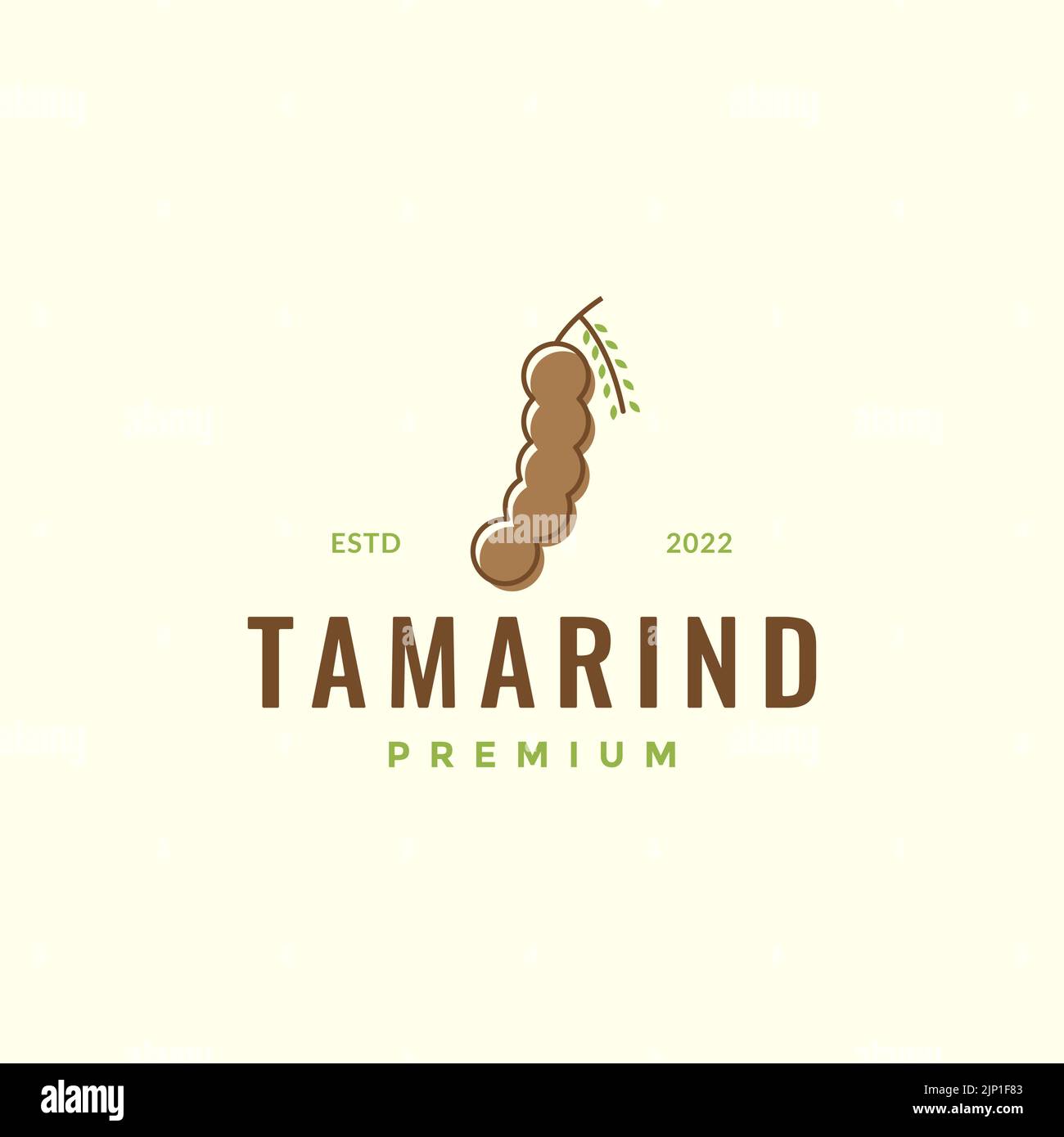 tamarind fresh vintage logo design Stock Vector Image & Art - Alamy