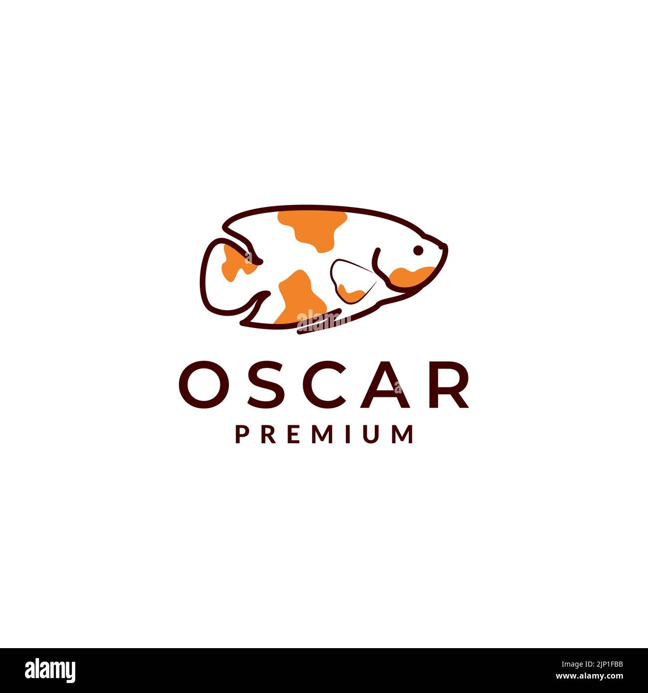 Oscar fish Stock Vector Images - Alamy