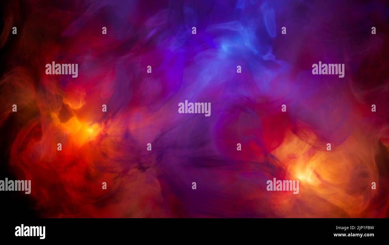 3D Rendering of Dust and Cloud Interstellar in a Universe Stock Photo ...