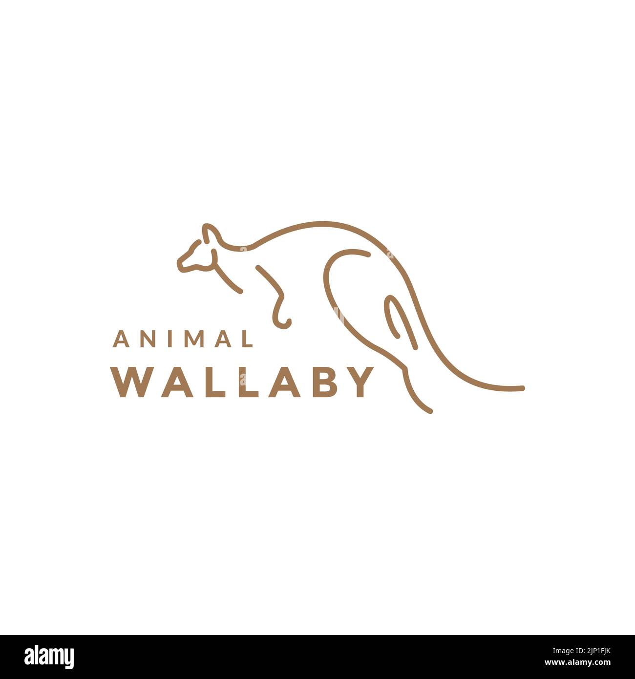 Funny wallaby Stock Vector Images - Alamy