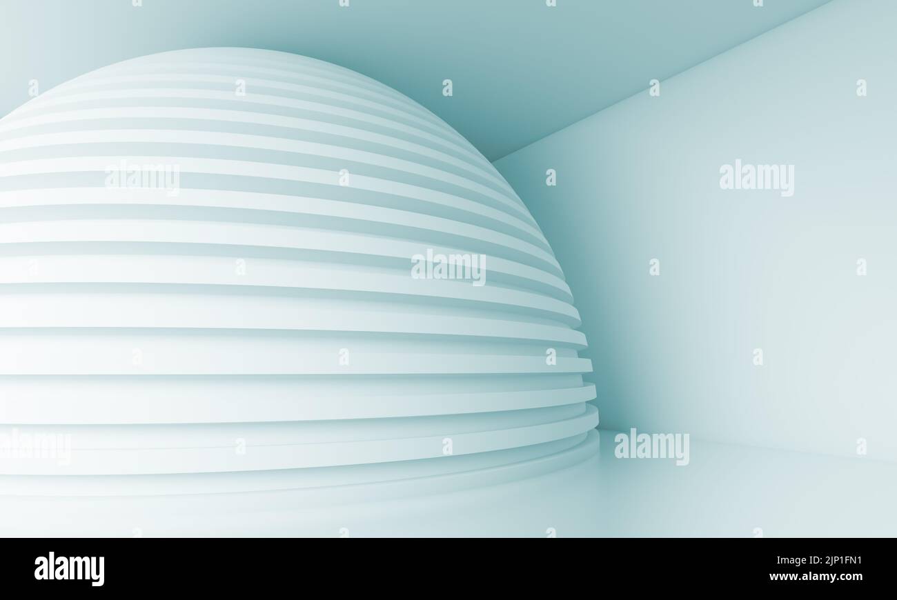 3d Illustration of Abstract Architecture Design Stock Photo - Alamy