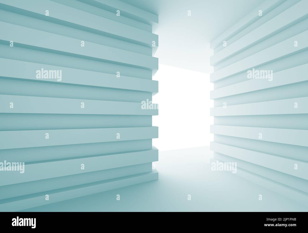 3d Blue Abstract Architecture Background Stock Photo - Alamy