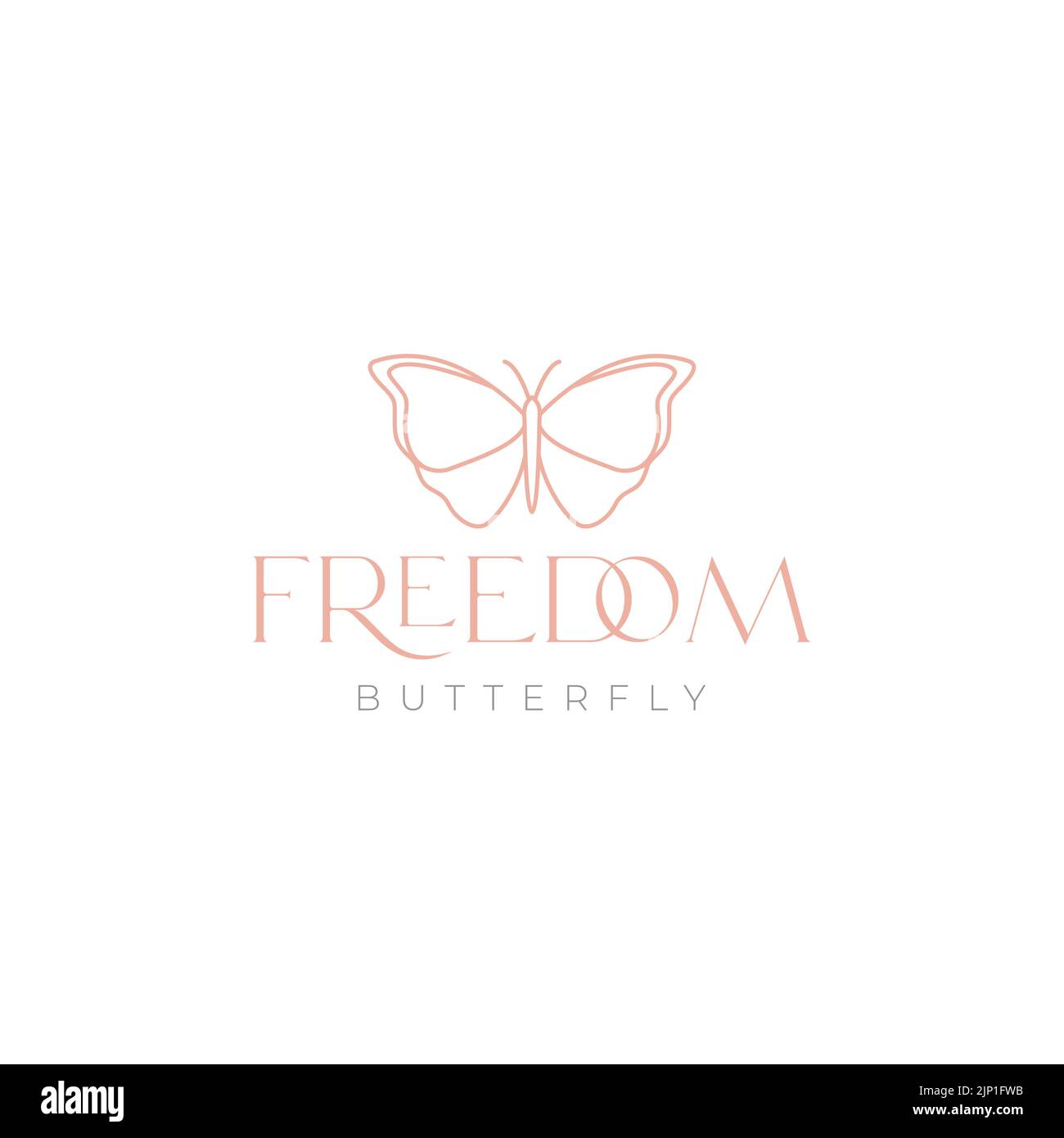 feminine butterfly line minimal logo design Stock Vector Image & Art ... feminine butterfly line minimal logo design Stock Vector Image & Art ...
